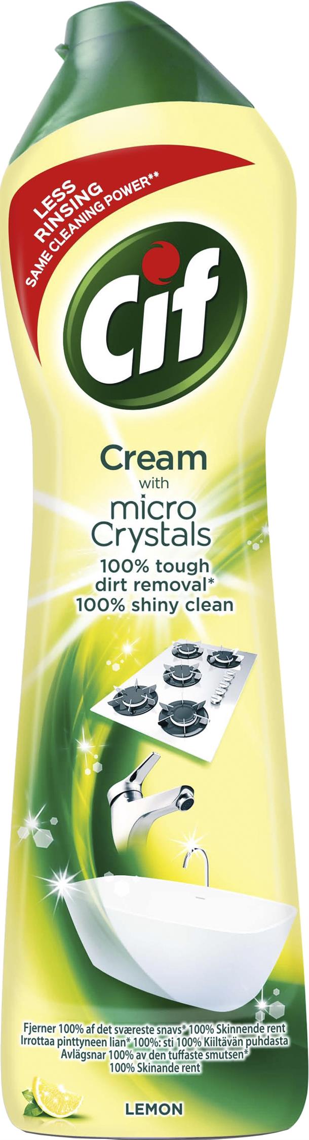 CIF Cream Lemon 8x750ml